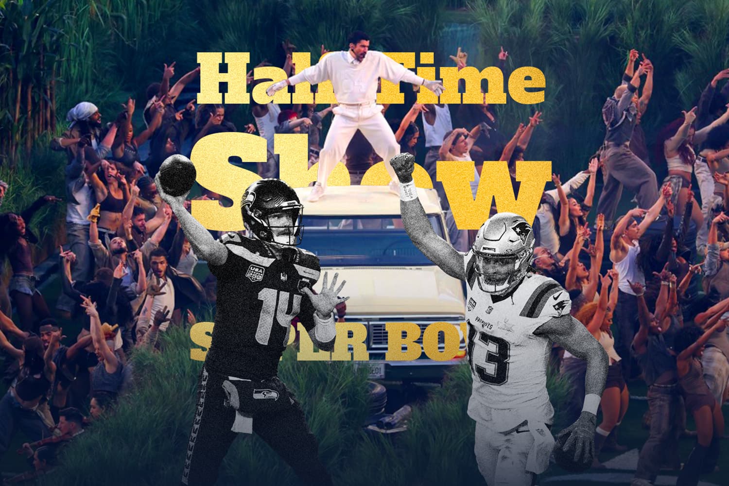 เมื่อ Bad Bunny ต้องปะทะศึกนอกสนาม Half-Time: Super Bowl ชน All ...