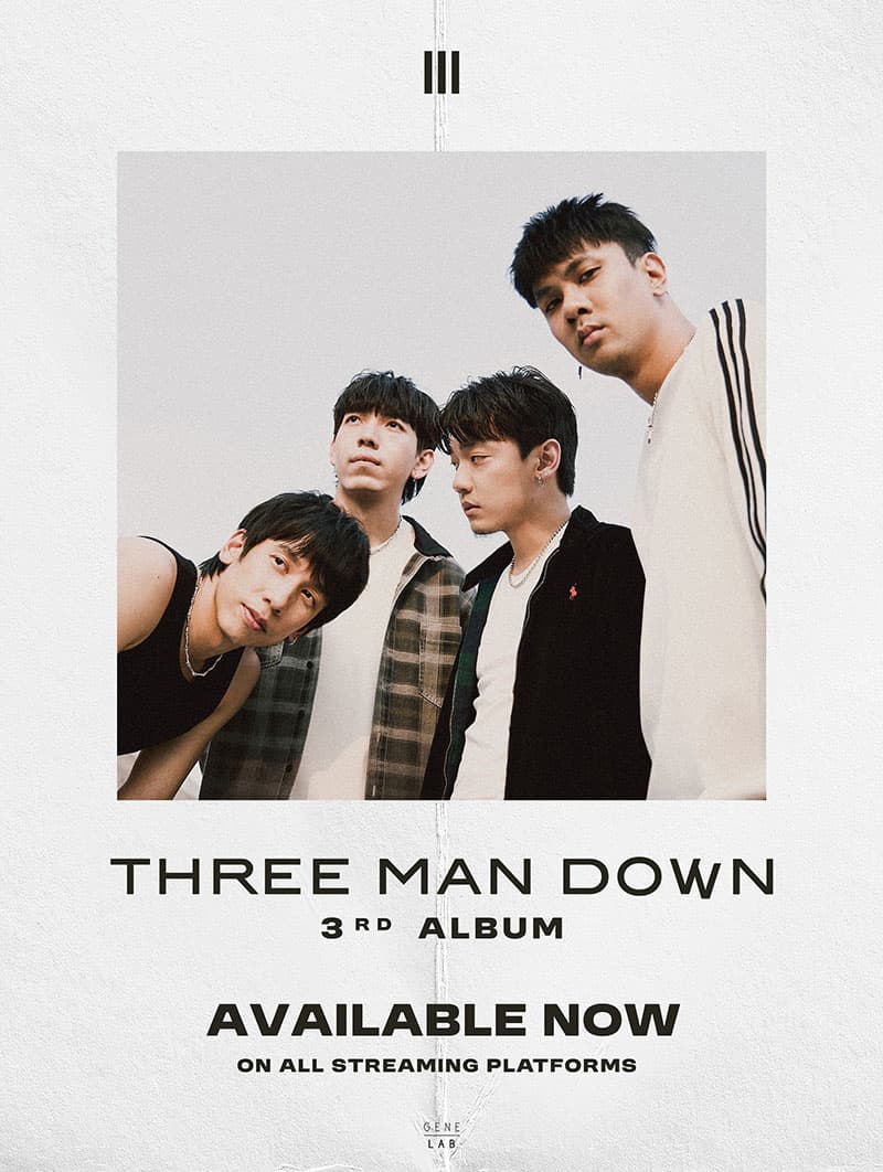 รีวิวอัลบั้มชุดที่ 3 จาก Three Man Down ที่มีชื่อว่า III