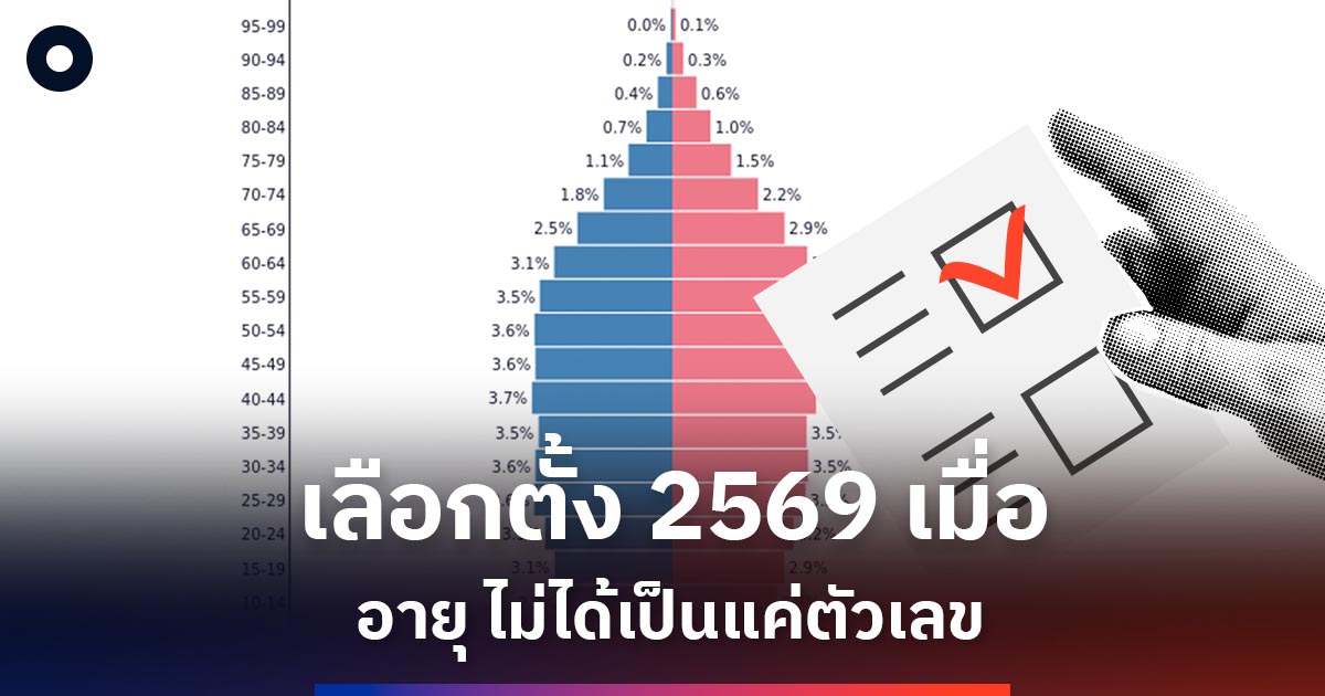 เลือกตั้ง 2569 เมื่อ อายุ ไม่ได้เป็นแค่ตัวเลข