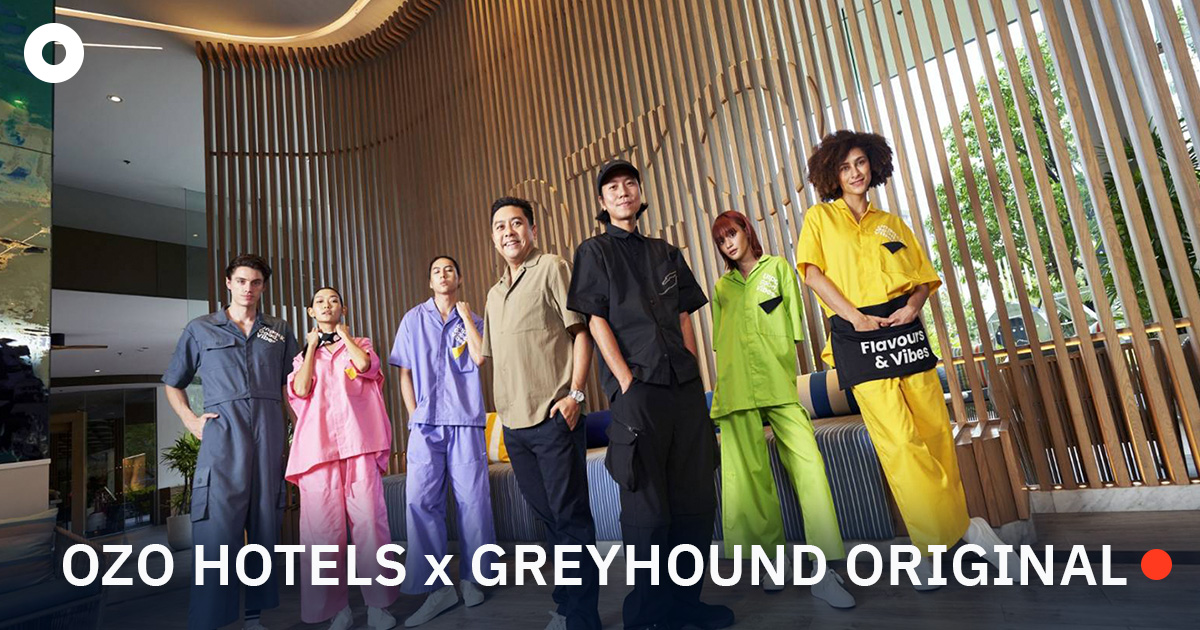 OZO HOTELS x GREYHOUND ORIGINAL ความสนุกผ่านยูนิฟอร์ม OZO ใหม่สุดชิค